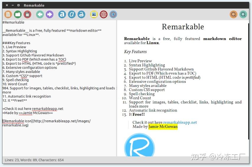 16 个 Linux 最佳 Markdown 编辑器（1） - 知乎
