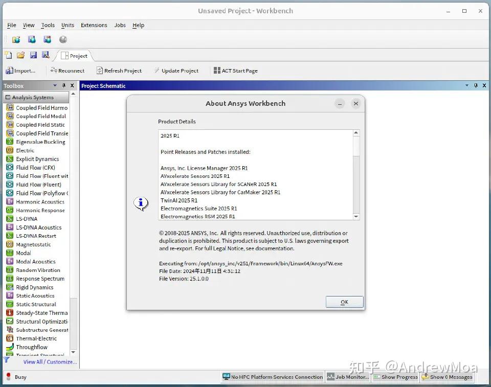 Ubuntu24.04安装Ansys2025R1 - 知乎
