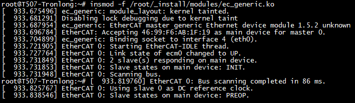 基于全志T507-H的Linux-RT + Igh EtherCAT主站案例分享 - 知乎