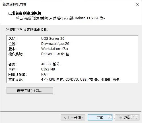 UOS.1：VMware下安装统信UOS服务器V20 - 知乎