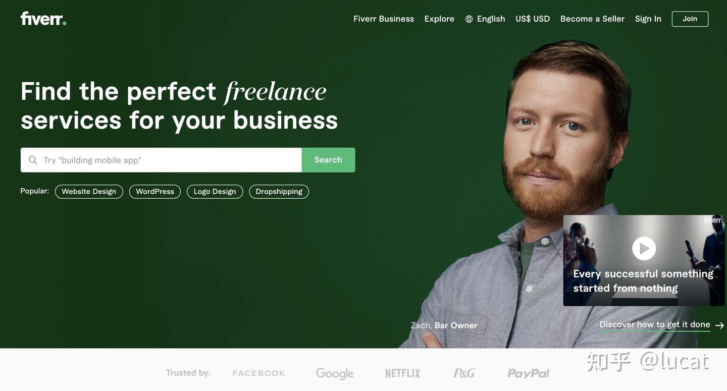 Fiverr 攻略：跨境自由职业通过 Fiverr 盈利 - 知乎