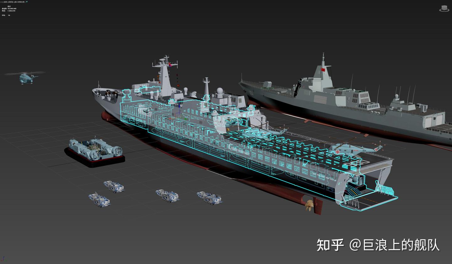 中国 071型 船坞登陆舰 - 知乎