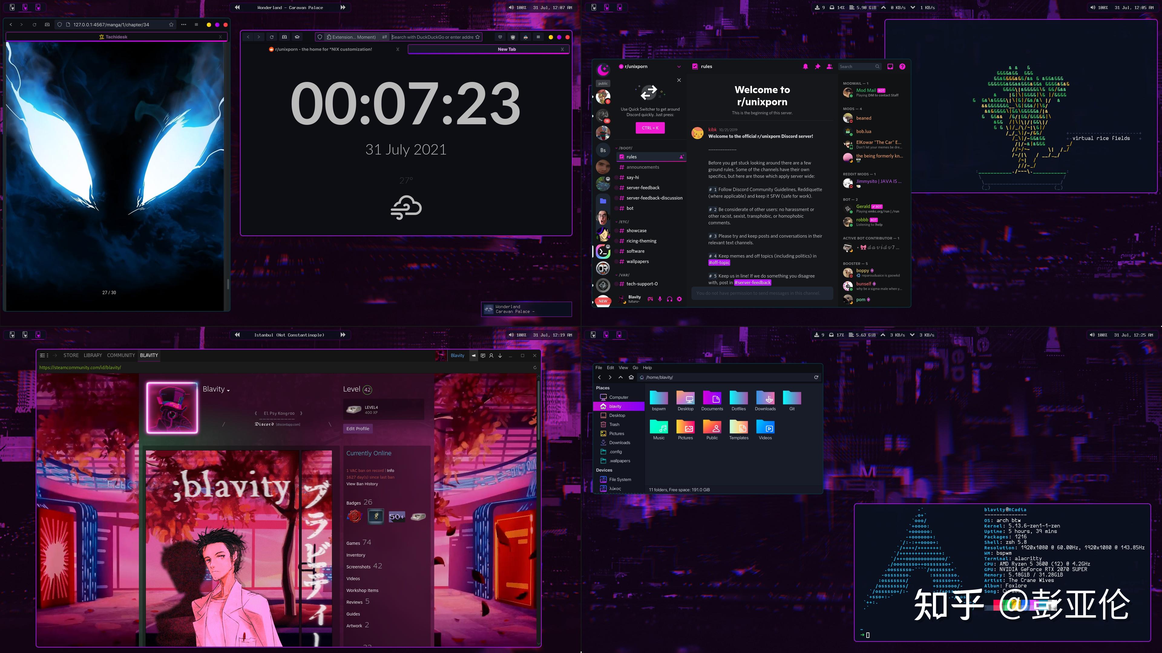 Manjaro/Arch Linux 下基于dwm打造完美桌面环境 (一): 前置知识 - 知乎