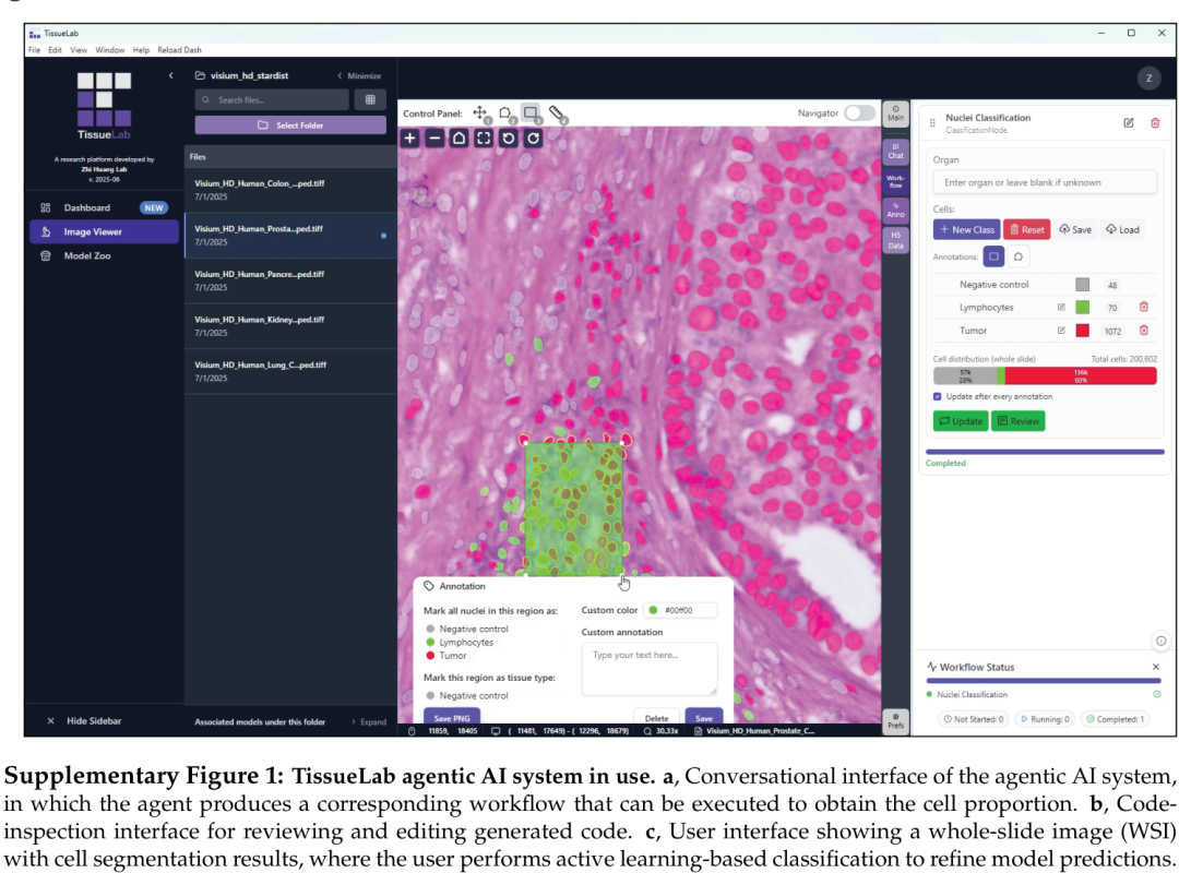 宾大发布TissueLab：AI智能体与医生“共进化”，数月任务分钟搞定，重塑医学影像分析 - 知乎