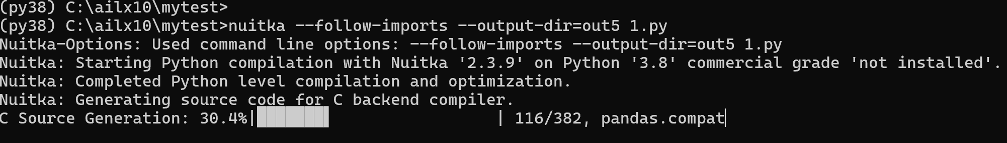 使用Nuitka打包Python程序 - 知乎
