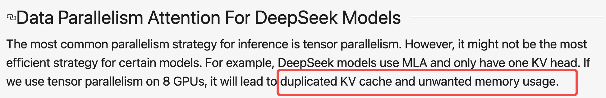 DP MLA For DeepSeek In Sglang - 知乎