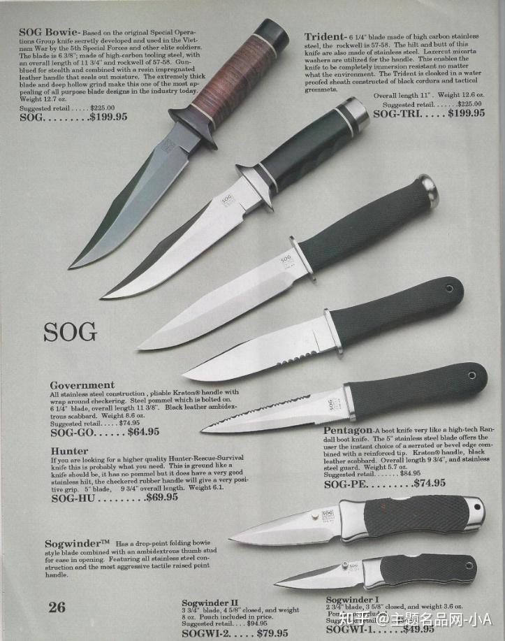 『聊聊刀』有一种情怀叫索格，深挖SOG的发家产品史！ - 知乎