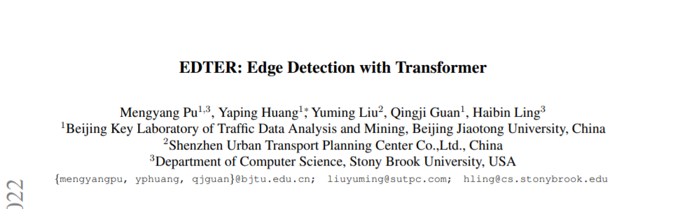【CVPR2022】EDTER：基于Transformer的边缘检测 - 知乎