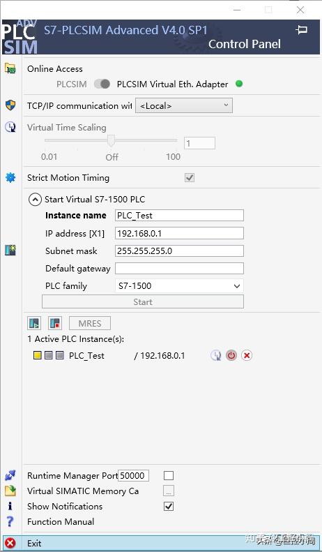西门子S7-PLCSIM Advanced使用入门 - 知乎