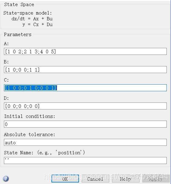 simulink中的State-Space模块搭建与变量输出 - 知乎