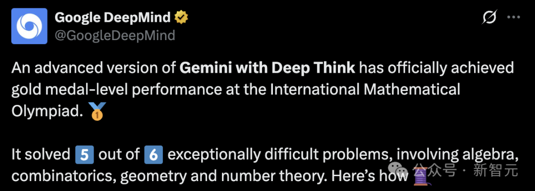 全球首个IMO金牌AI诞生！谷歌Gemini碾碎奥数神话，拿下35分震惊裁判 - 知乎
