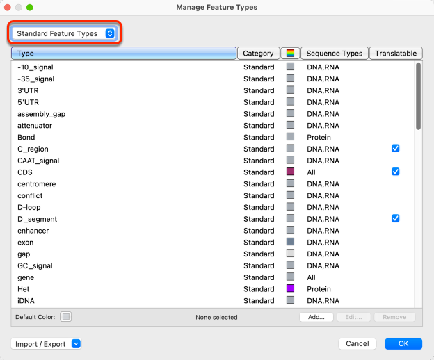 SnapGene V6.0 全新功能：自定义特征类型（一） - 知乎