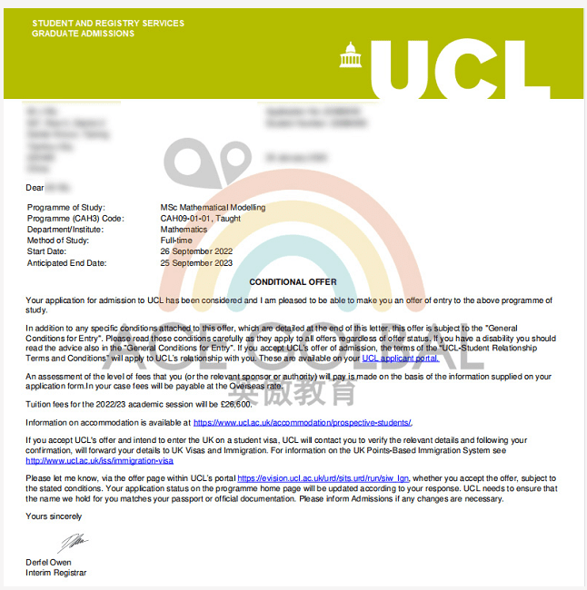 【UCL·OFFER解析】数学建模硕士 - 知乎