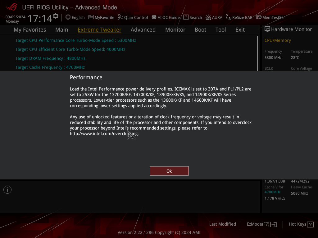 华硕主板 BIOS 选项之 Performance Preferences（Intel） - 知乎