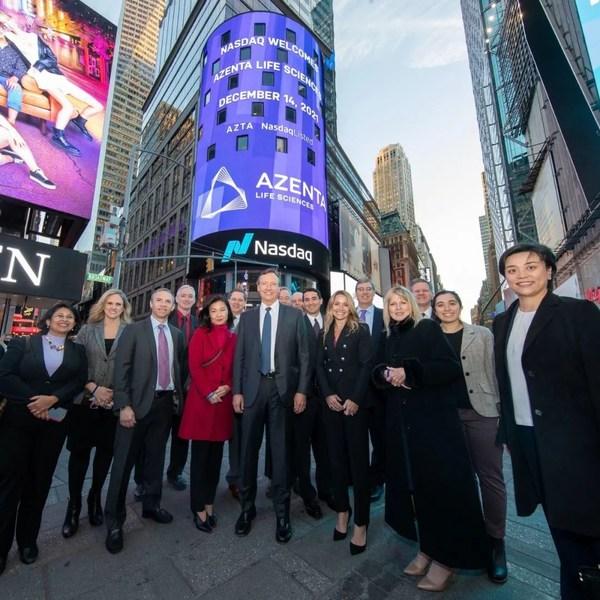 Azenta安升达在纳斯达克举行敲钟仪式 - 知乎