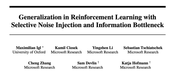 【强化学习 198】RL Generalization with SNI and IBAC - 知乎