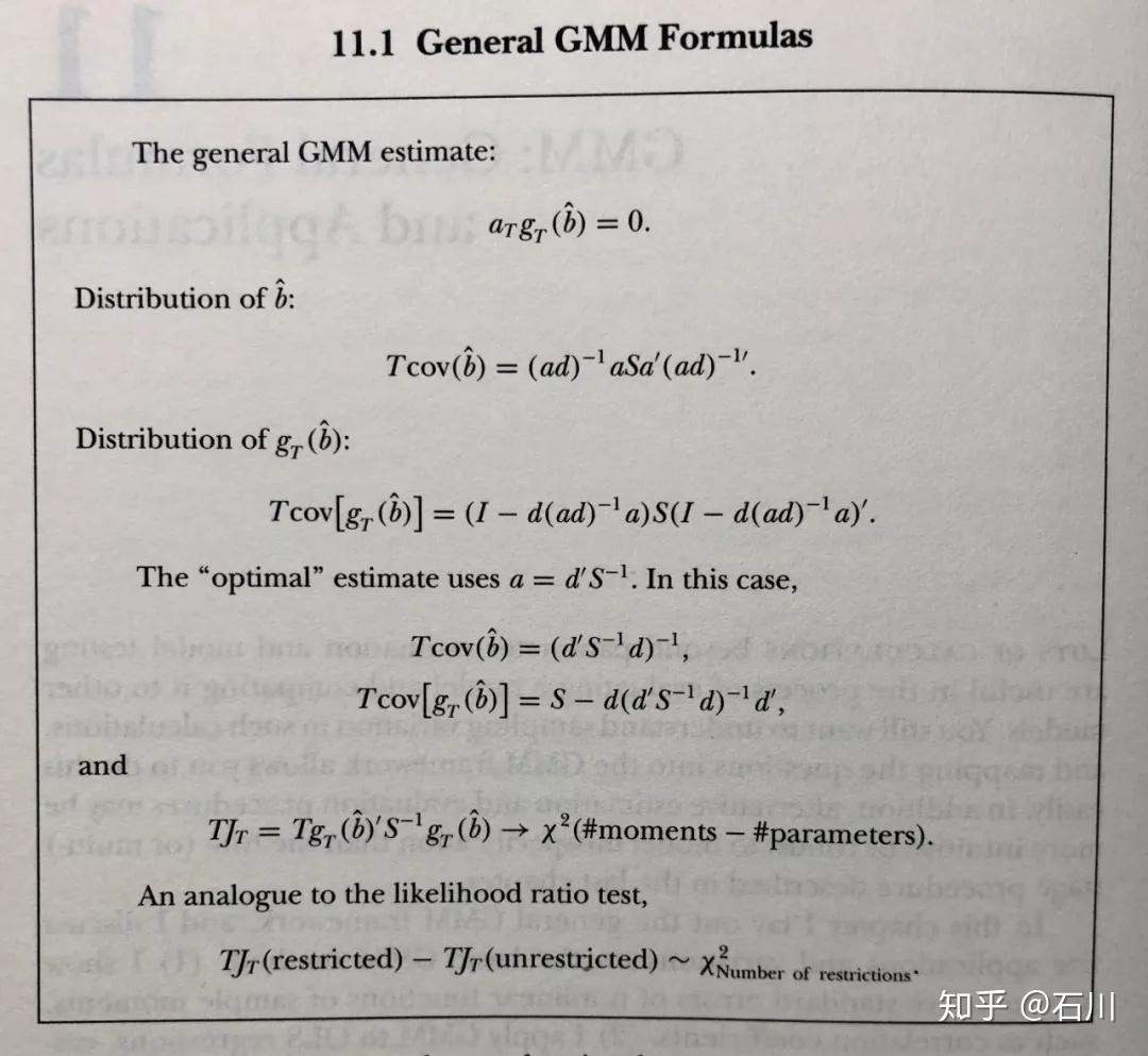 Generalized Method of Moments - 知乎
