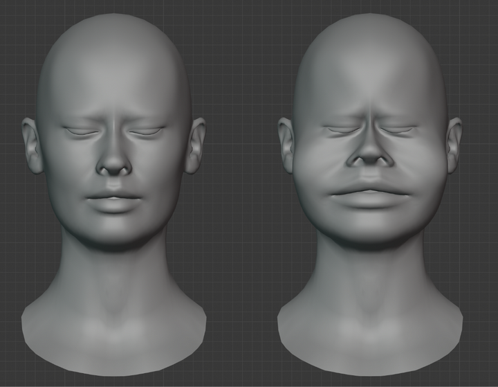 【UE4】人物角色MorphTarget(Blendshape) 面部表情制作方案 - 知乎