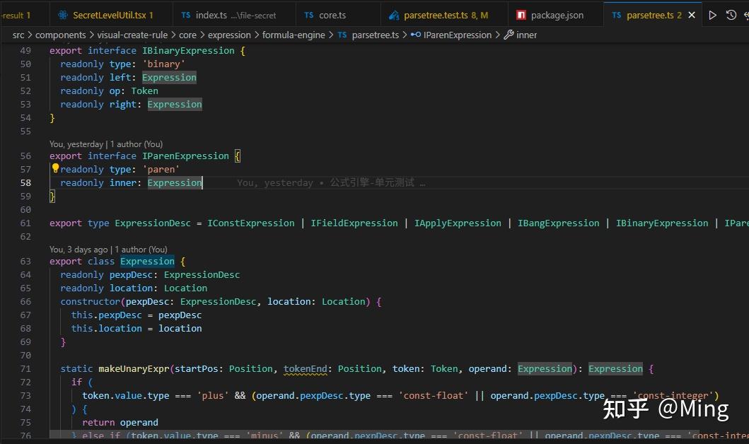 手写parser实现公式语法解析和自动提示 - 知乎