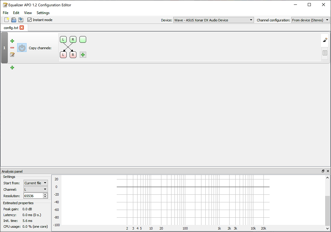 Equalizer APO：交换左右声道 - 知乎