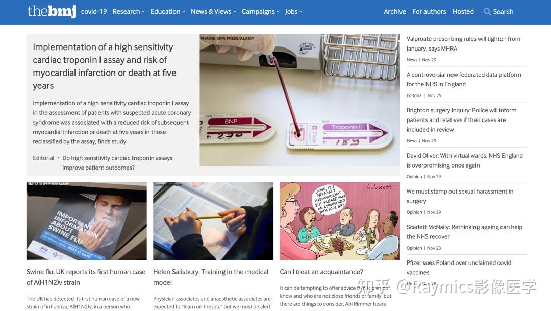 医学SCI期刊推荐：The British Medical Journal (BMJ) - 知乎