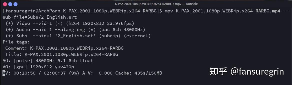 简洁到不能再简洁的播放器——mpv - 知乎