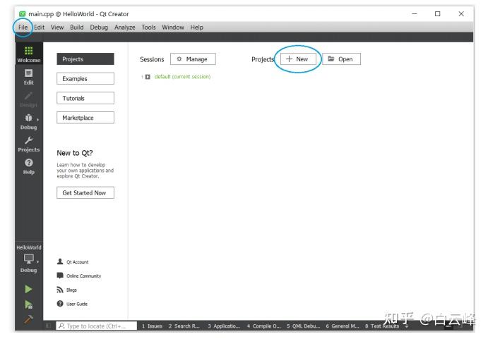 使用Qt6 和现代 c++ 进行跨平台开发 5：Qt Creator 介绍 - 知乎