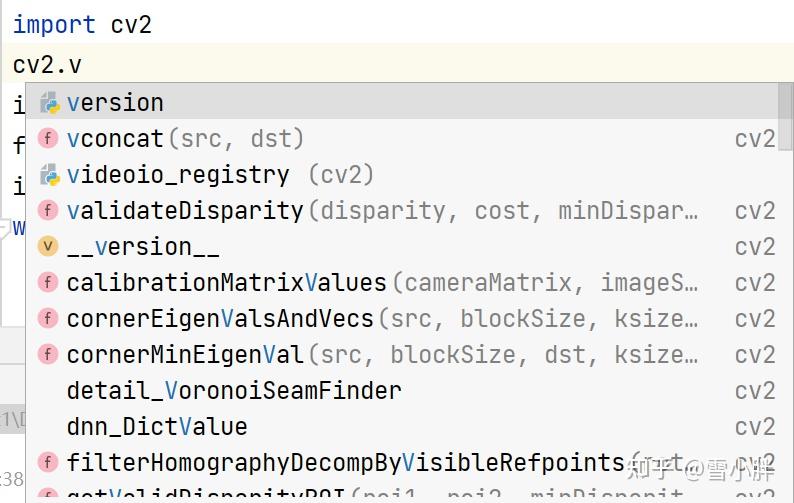 PyCharm中导入cv2函数报黄（标黄）且没有代码提示（已解决亲测有效）Pycharm : Cannot find reference ...