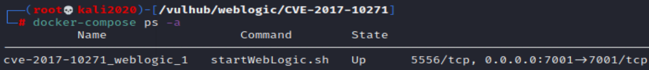 weblogic-CVE-2017-10271漏洞复现 - 知乎