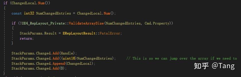 UE4 TArray同步 - 知乎