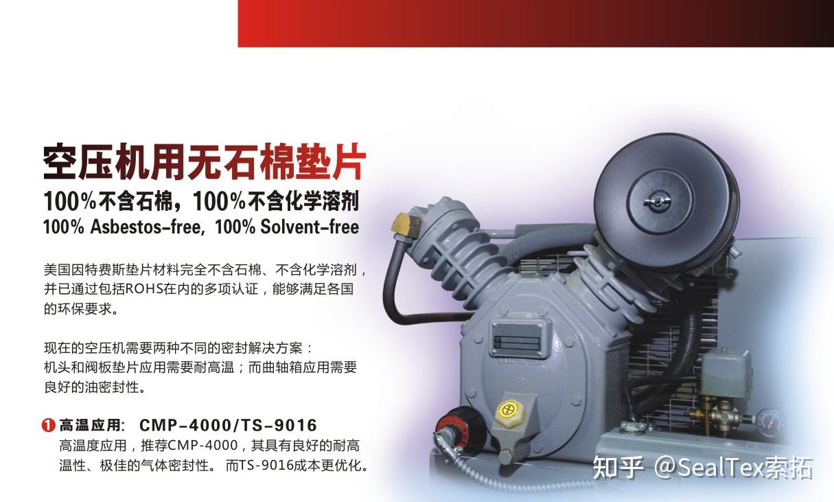 螺杆机、活塞机、离心机等各类空压机常用密封垫片 - 知乎