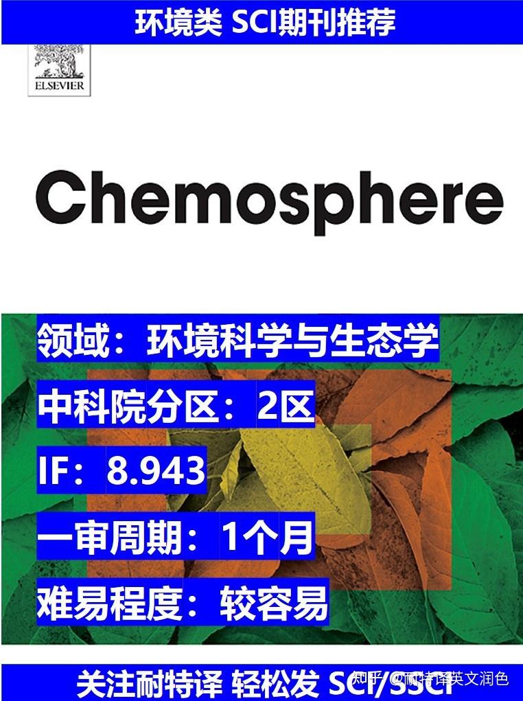 震惊！2区Top期刊Chemosphere被踢出SCI，究竟发生了什么？ - 知乎