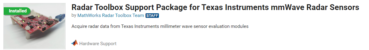 Matlab 2023b 支持TI雷达数据采集和多目标追踪算法实现 - 知乎