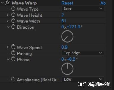 [AE特效篇1]Wave Warp——动态海报的生成 - 知乎