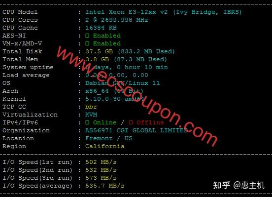 HostVDS怎么样？基于OpenStack构架VPS（E3-12xx CPU）评测数据 - 知乎
