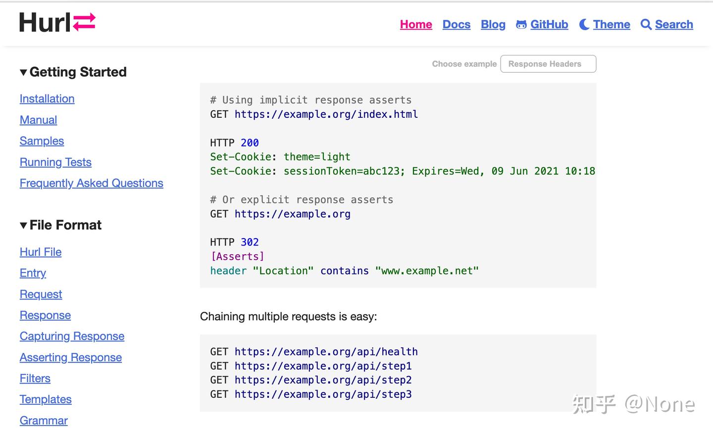 使用Hurl运行和测试HTTP API - 知乎