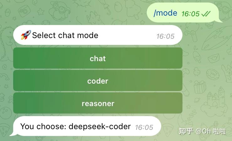 telegram-deepseek-bot 一个用于telegram的deepseek机器人 - 知乎