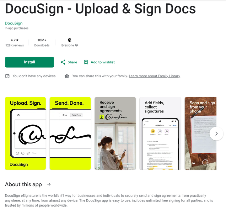 DocuSign Certified Consultant：DocuSign移动端程序介绍与FAQ及Android版本下载链接（定期更新 ...