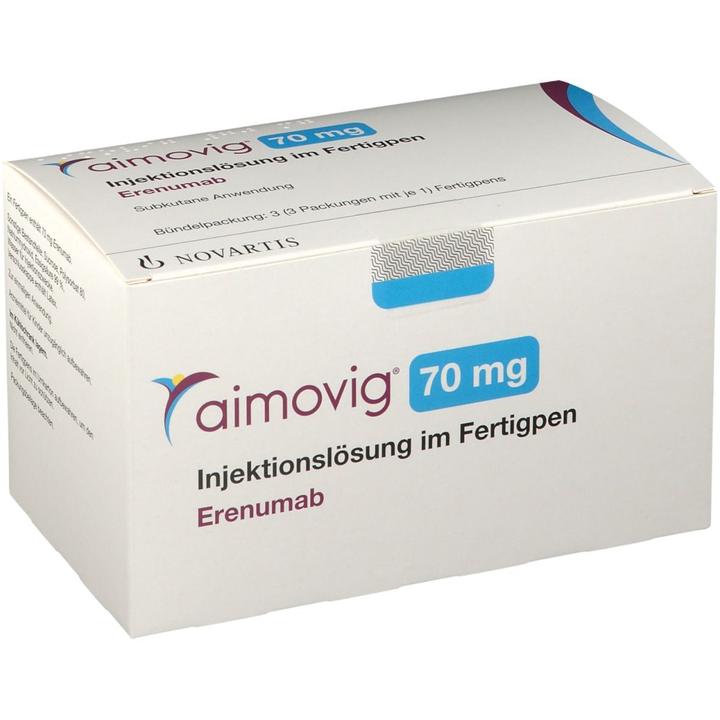 Aimovig（依瑞奈尤单抗Erenumab）用于偏头痛预防 - 知乎