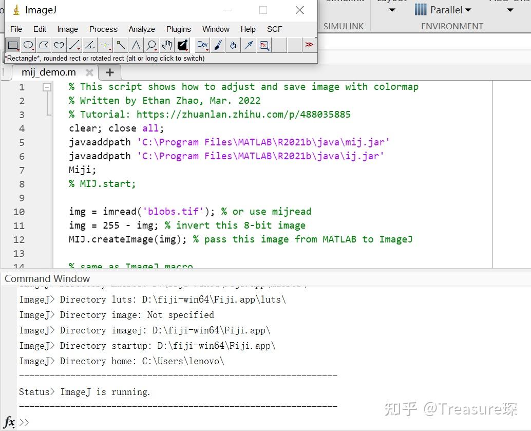 MATLAB科研图像处理——调用ImageJ/Fiji - 知乎