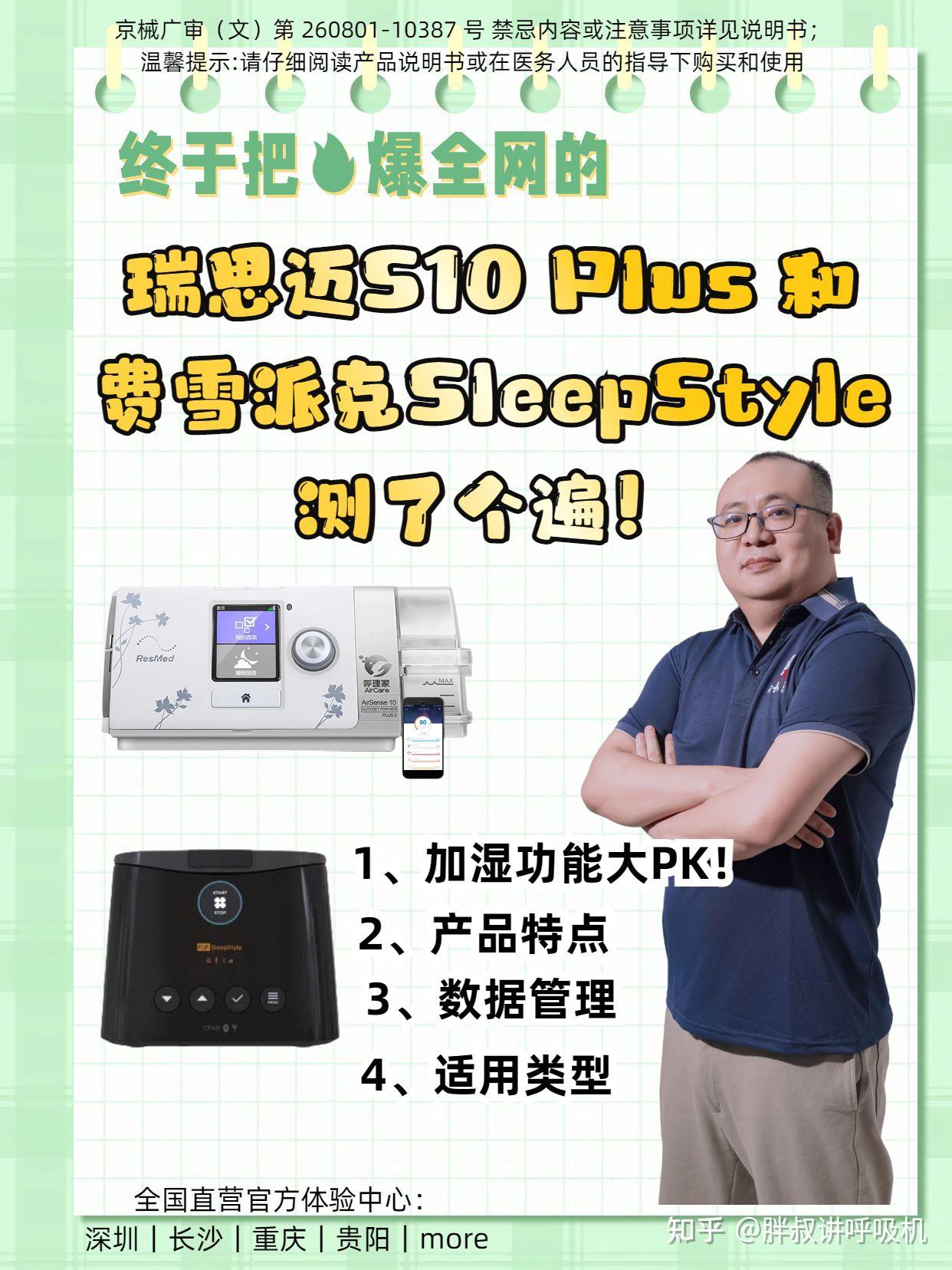终于把🔥爆全网的 瑞思迈S10 Plus C 和 费雪派克SleepStyle 测了个遍！ - 知乎