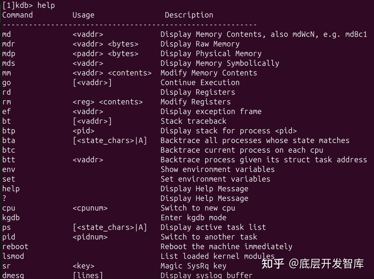 Linux内核调试：kdb实战 - 知乎
