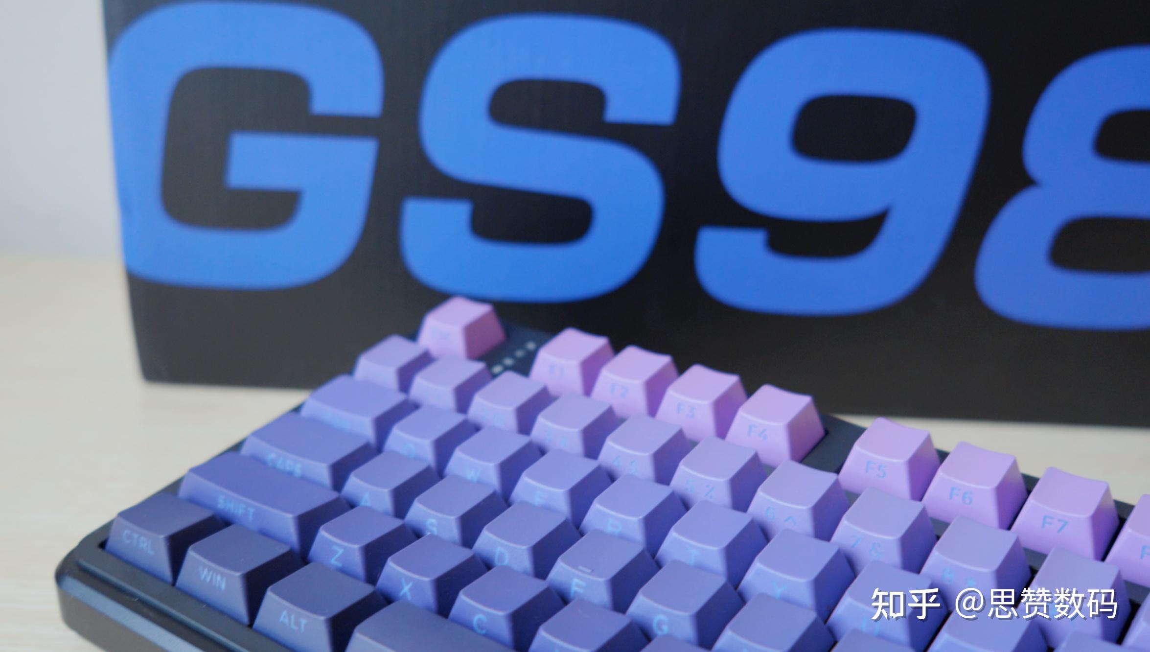 前行者GS98机械键盘冰淇淋轴体测评，文字编辑与游戏表现