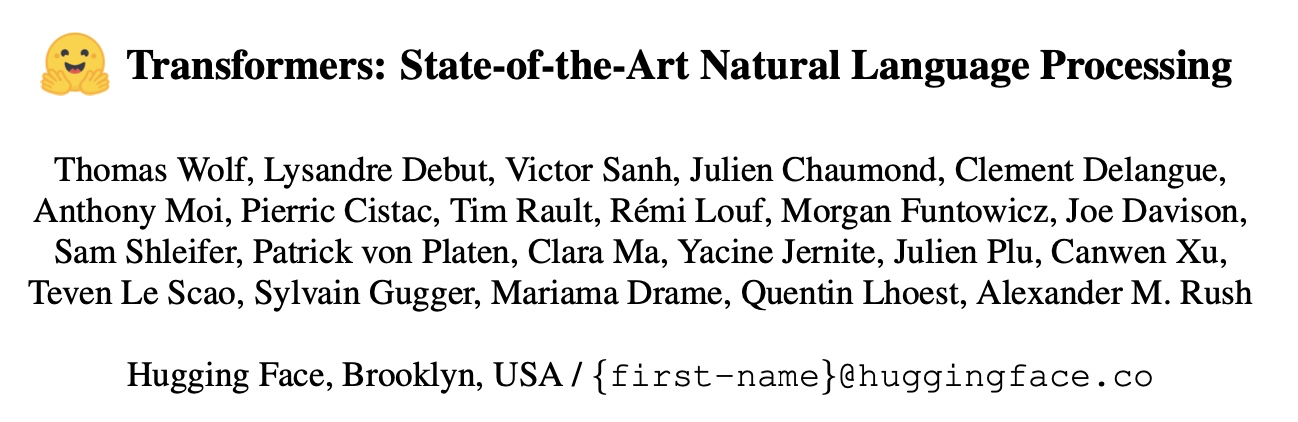 1. 🤗Huggingface Transformers 介绍