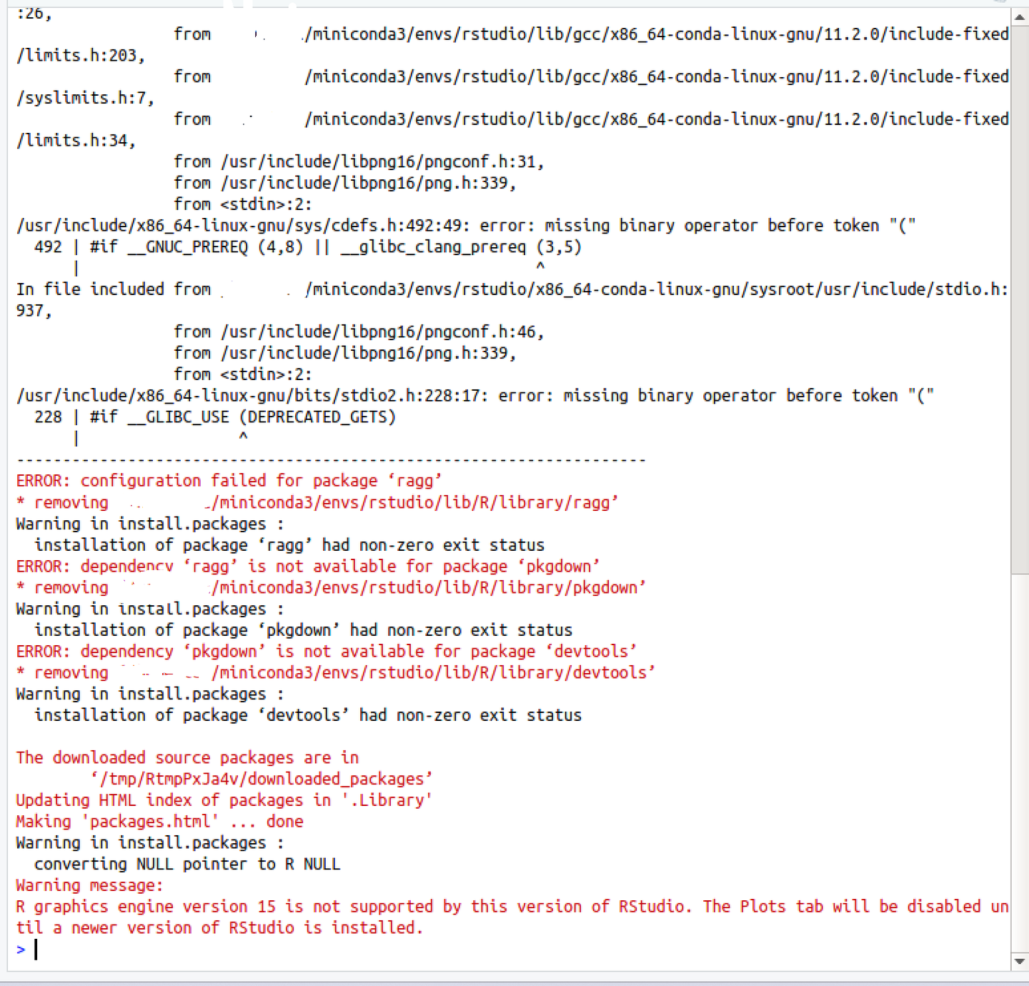 安装R包devtools ragg报错解决方法 - 知乎