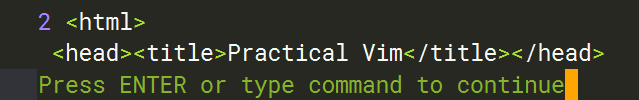 《Practical Vim》-- 07 vim中的模式（四）命令行模式 - 知乎
