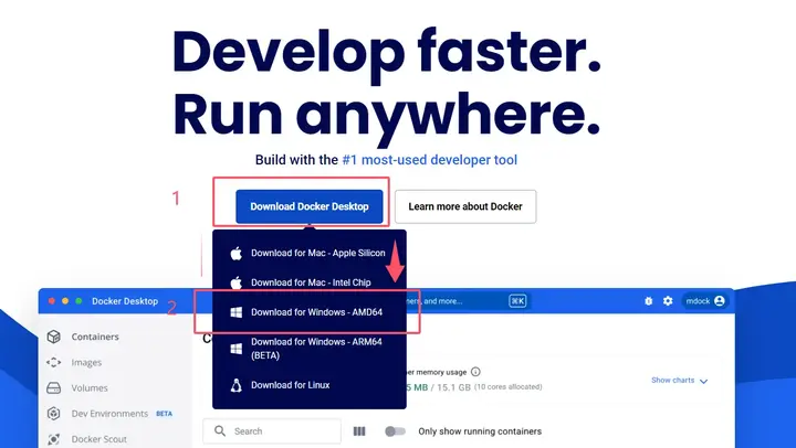docker window安装（附D盘安装） - 知乎