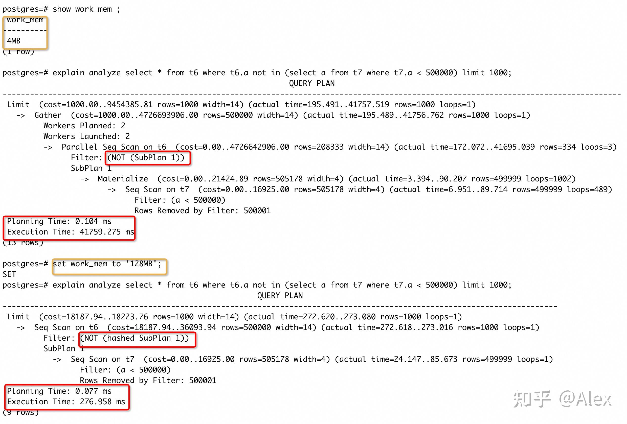 PostgreSQL 慢 SQL 优化分享 - 知乎