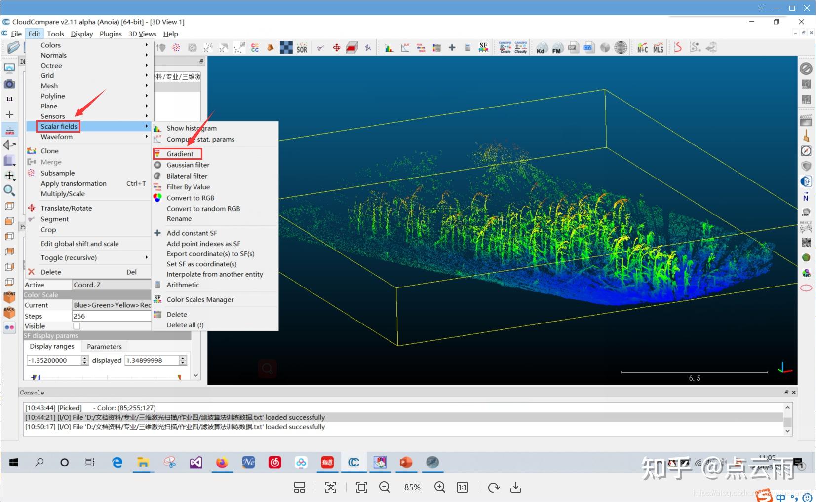 CloudCompare之点云滤波处理 - 知乎