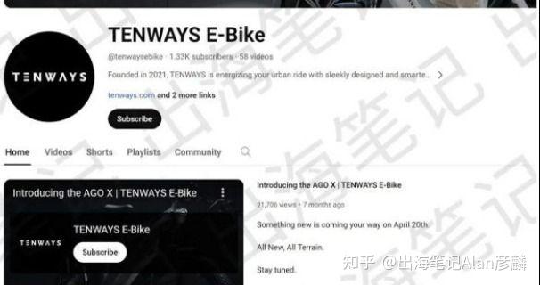 E-bike品牌出海黑马Tenways独立站拆解丨出海笔记 - 知乎